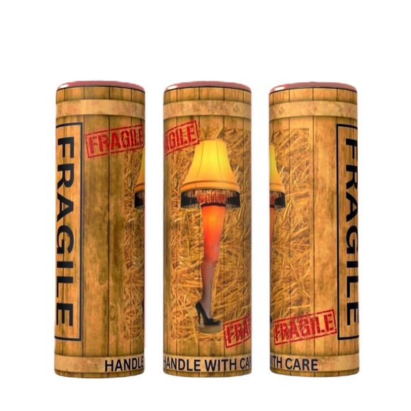 Dining | Fragile Handle With Care Leg Lamp Tumbler | Poshmark